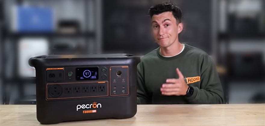 Pecron | Reliable Portable Power Station, Solar Generator for Home