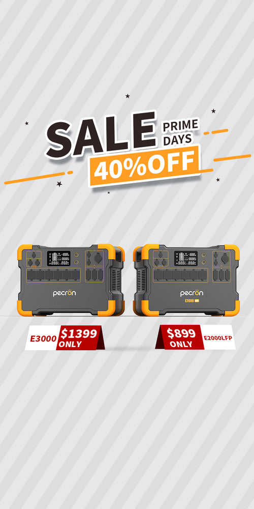 pecron: Portable Power Station & Best Solar Generator Kit