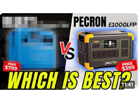 Pecron | Reliable Portable Power Station, Solar Generator for Home